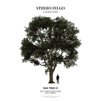 Second Life Marketplace - STUDIO FELGO // Trees - Oak 01