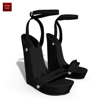 Second Life Marketplace - Black Heels Maitreya Legacy Erika Reborn Freya