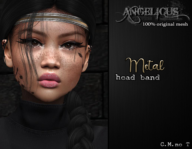 Second Life Marketplace - :ANGELICUS: Metal head band