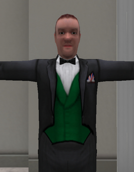 Second Life Marketplace - FullPerm Male Butler mesh avatar with serving ...