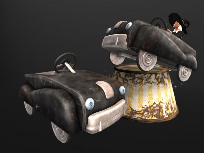 Second Life Marketplace - :DH: Ghost Car ~Halloween~