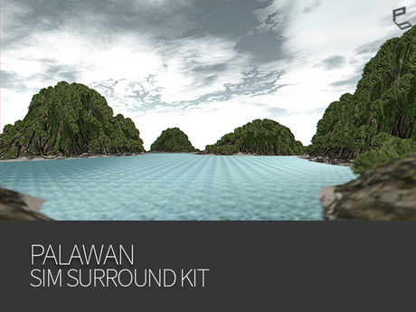 Second Life Marketplace - PALAWAN - sim surround rezzer pack