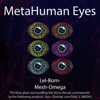 Second Life Marketplace - -bus- MetaHuman Eyes {LEL- BOM- OMEGA- MESH}