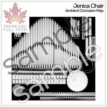 Second Life Marketplace - Trompe Loeil Full Perm - Jenica Chair [mesh]