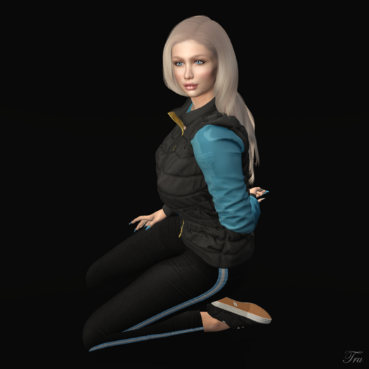 Second Life Marketplace - Truely Posed~Profile Pic 05 Cute Kneel
