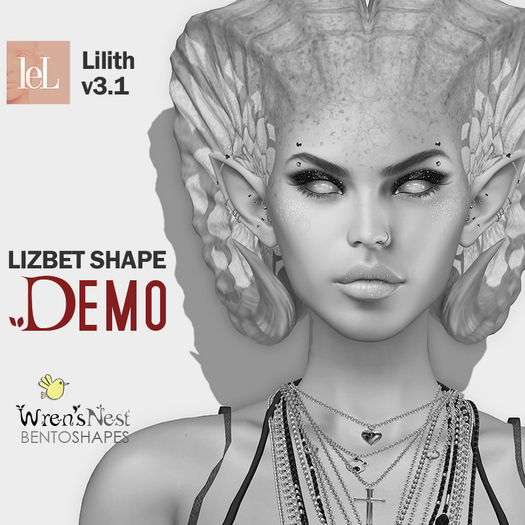 Second Life Marketplace - LELUTKA LILITH DEMO SHAPE - { wren's nest ...