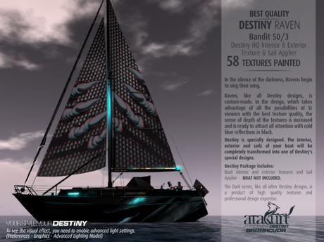 Second Life Marketplace - Bandit 50/3 /// Destiny /// RAVEN /// Paint Pack.