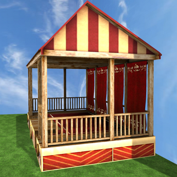 Second Life Marketplace - DRAGONFRUIT - Royal Jousting Pavillion