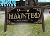 Second Life Marketplace - Imagine Haunted Sign-Get Out