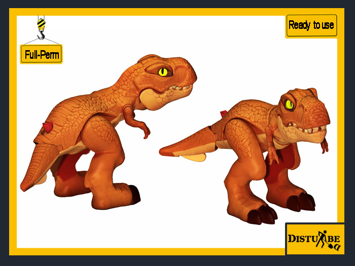 Second Life Marketplace - ::DisturbeD:: Kids Toy - Dinosaur - FULL PERM ...