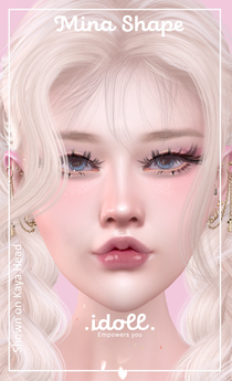 Second Life Marketplace - WAIFUS .Idoll. Mina V2 Shape for Avalon