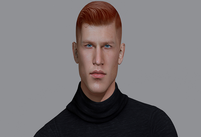 Second Life Marketplace - Daniel Shape For LeLUTKA Jon Head