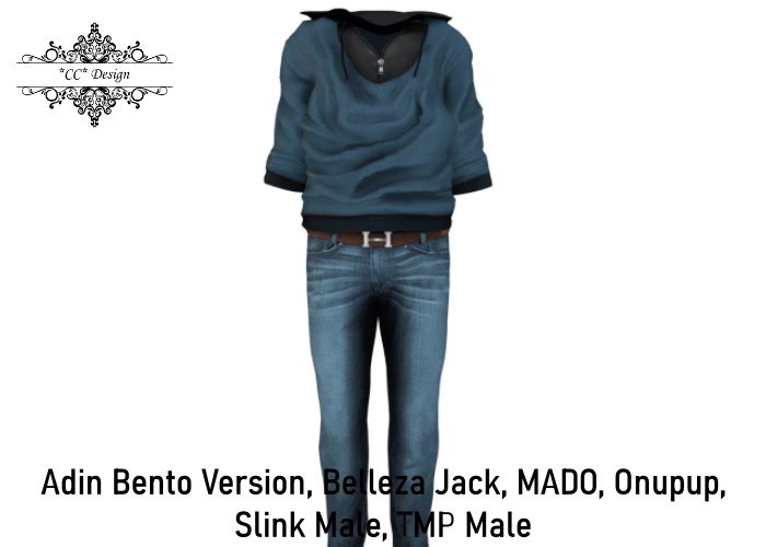 Second Life Marketplace - (149) *CC* Denis Outfit Moonlight