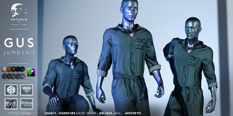 Second Life Marketplace - not so bad . mesh . GUS jumpsuit . moss