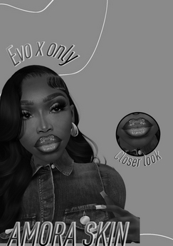 Second Life Marketplace - FLYGIRLFACES. AMORA SKIN DEMO