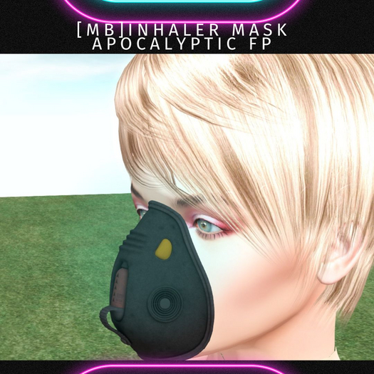 Second Life Marketplace - "MB" inhaler Mask apocalyptic fp