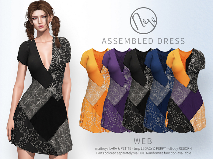 Second Life Marketplace - neve dress - assembled web