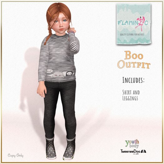 Second Life Marketplace - TWEENeedoo and Youth Body Frame Peek BOO!