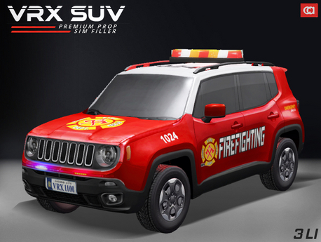 Second Life Marketplace - [CA] THE PREMIUM PROPS FIREFIGHTING VEHICLES