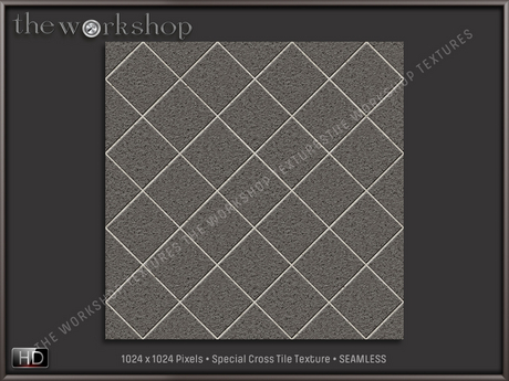 Second Life Marketplace - SPECIAL CROSS TILE TEXTURE SET - 03