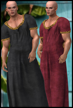 Second Life Marketplace - ICONA / ARABIC MALE TOGA - 14 COLOR TEXTURE HUD