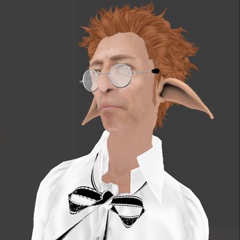 Second Life Marketplace - Tintable Droopy Elf Ears (Boxed)