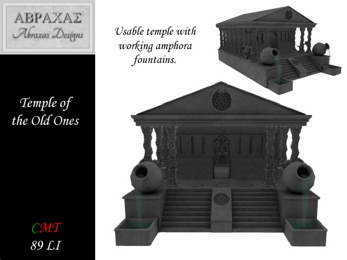 Second Life Marketplace - Temple of The Old Ones