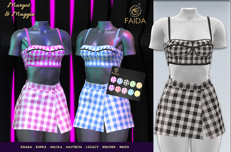 Second Life Marketplace - Faida - Margot dark (add)