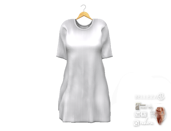 Second Life Marketplace - {amiable}Mesh Oversized Long Tshirt for Skirt05