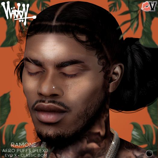 Second Life Marketplace - Vladdy // "Ramone" Afro Puffs
