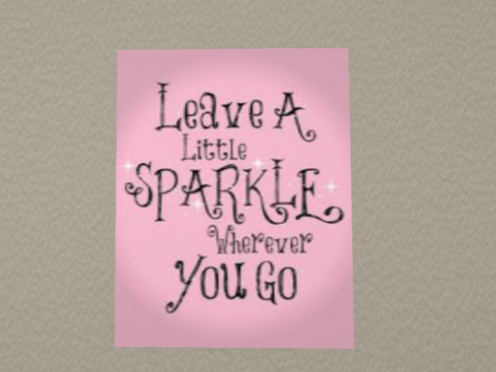 Second Life Marketplace - *DD Decor* Leave a Little Sparkle Canvas Gift