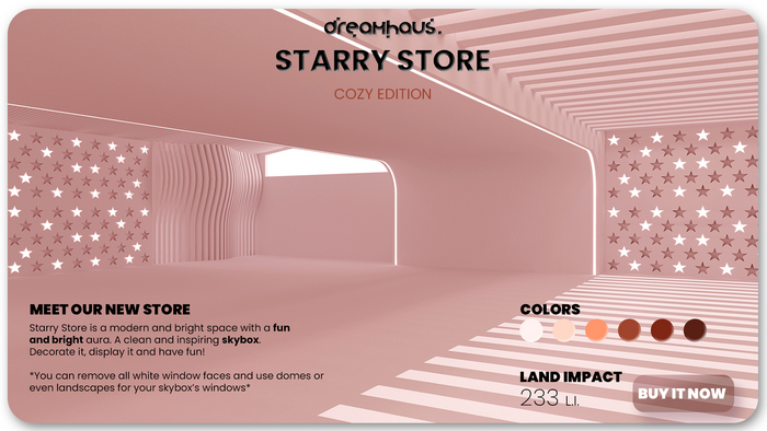 Second Life Marketplace - Dreamhaus. [S] Starry Store #COZY