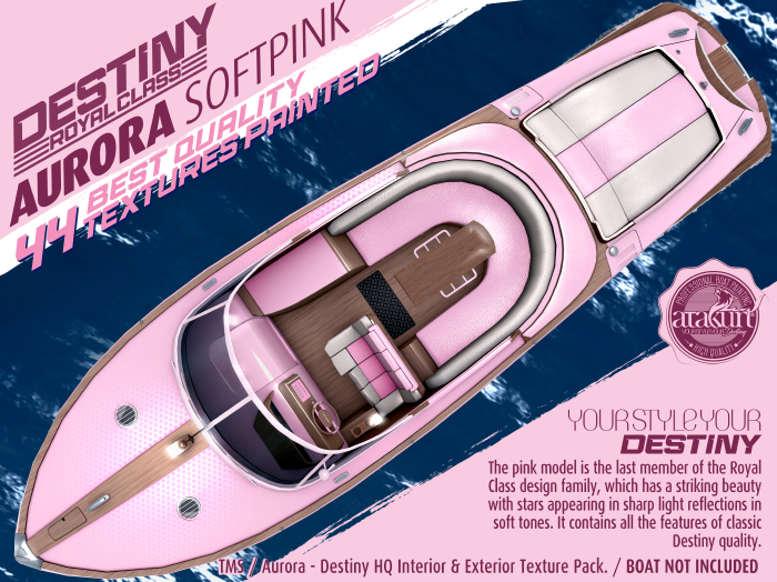 Second Life Marketplace - Aurora // Destiny Royal Class - SOFT PINK