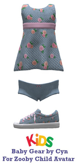 Second Life Marketplace - Zooby Child Avi - Daisy Denim 2 Texture Hud ...