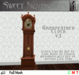 Second Life Marketplace - ~Sweet Nightmares~ Grandfather Clock v3