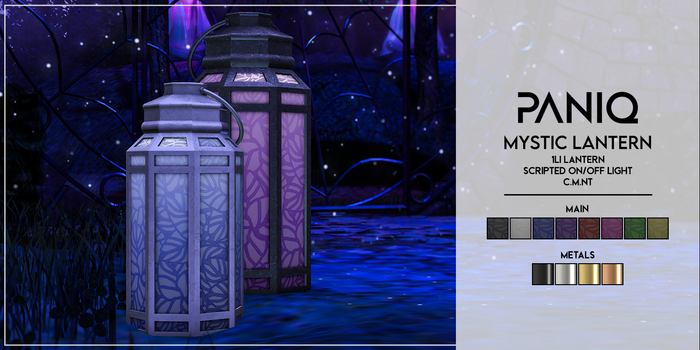 Second Life Marketplace - PANIQ - Mystic Lantern