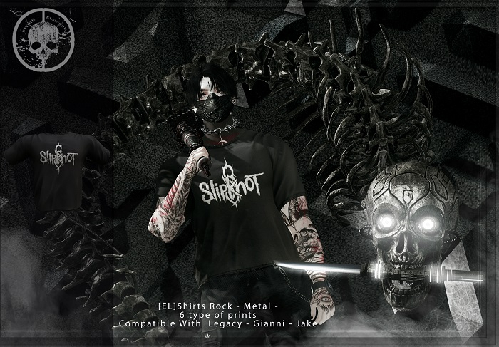 Second Life Marketplace - [EL]Shirt Slipknot