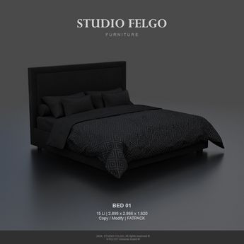 Second Life Marketplace - STUDIO FELGO // Bed 01