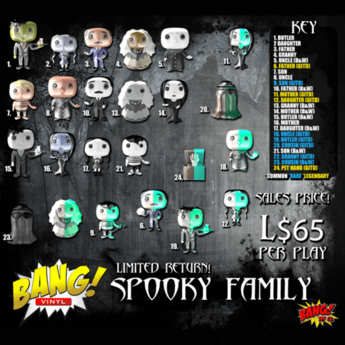 Second Life Marketplace - 22. Bang! Figures -Spooky Family - Granny ...