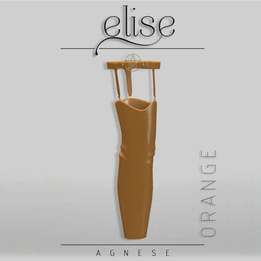 Second Life Marketplace - *elise* - Agnese [Orange] | BELLEZA GEN.X ...