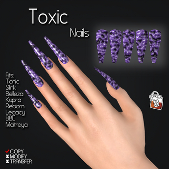 Second Life Marketplace - ~TL~ Toxic Nails