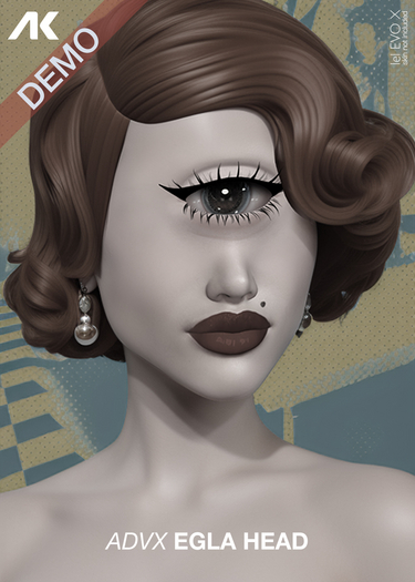 Second Life Marketplace - [AK ADVX] - Egla Head DEMO
