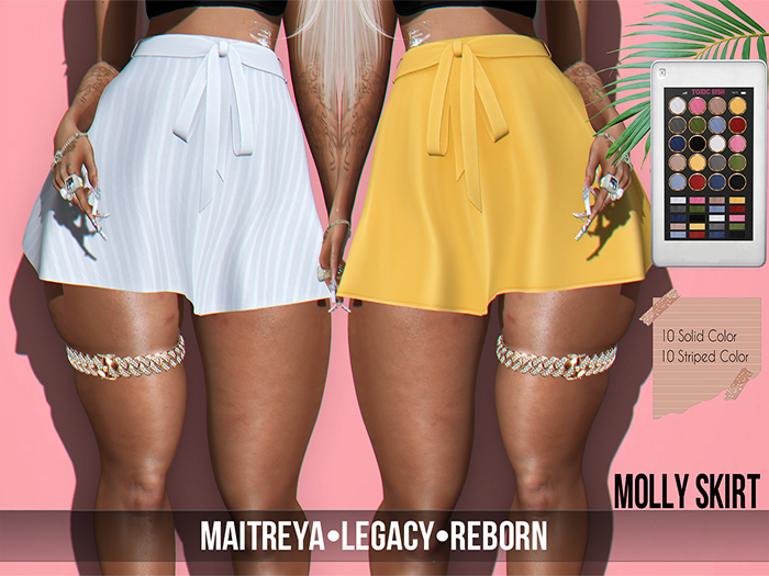 Second Life Marketplace - [TOXIC BISH] Molly Skirt @ HUD