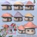 Second Life Marketplace - Dreaming Thicket - Mushroom Village Gacha ...