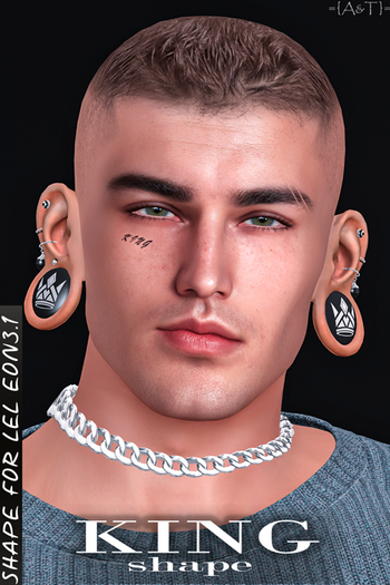 Second Life Marketplace - {A&T}shape KING Lel EON3.1 + Leg&Sign+Kario