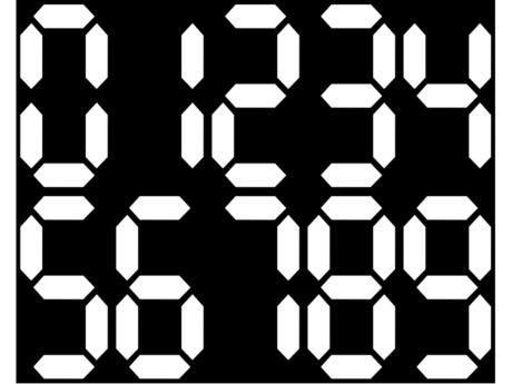 Second Life Marketplace - Digital numbers