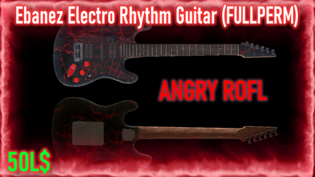 Second Life Marketplace - [MSLS] *Ebanez ElectroRhythm Guitar* Angry Rofl