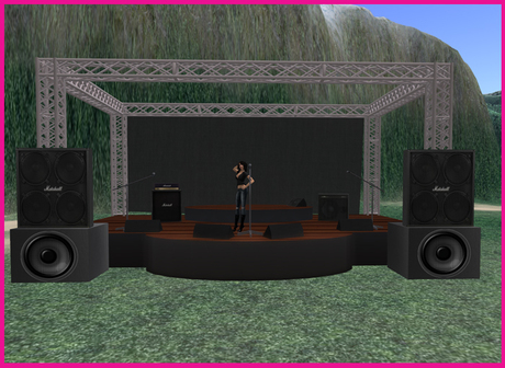 Second Life Marketplace - Boo's Outdoor Concert Stage