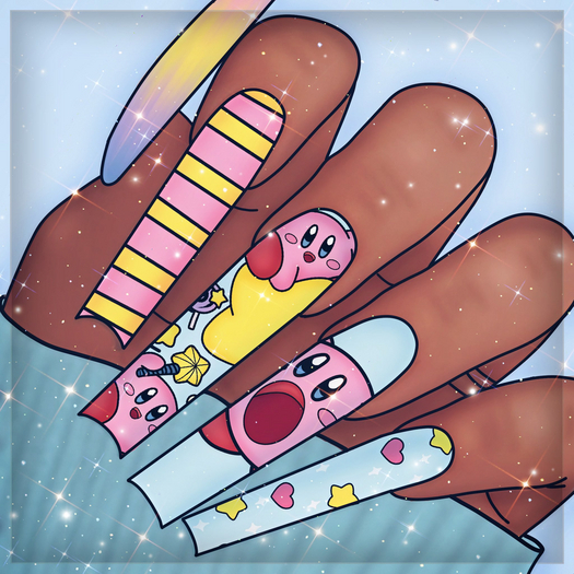 Second Life Marketplace - GummyBunny - Kirby Nails XL