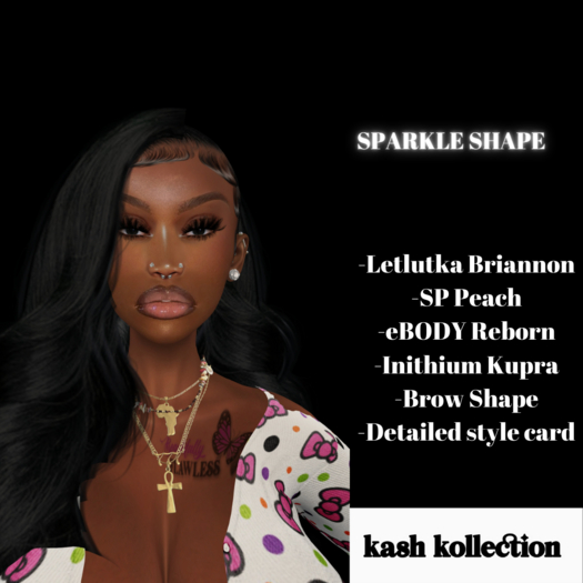 Second Life Marketplace - $kashko$ Sparkle Shape
